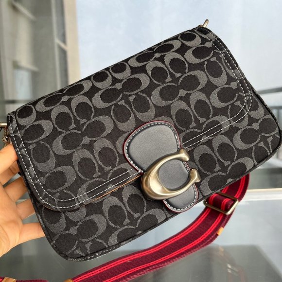 Coach | Bags | Nwt Coach Soft Tabby 26 Shoulder Bag In Signature ...